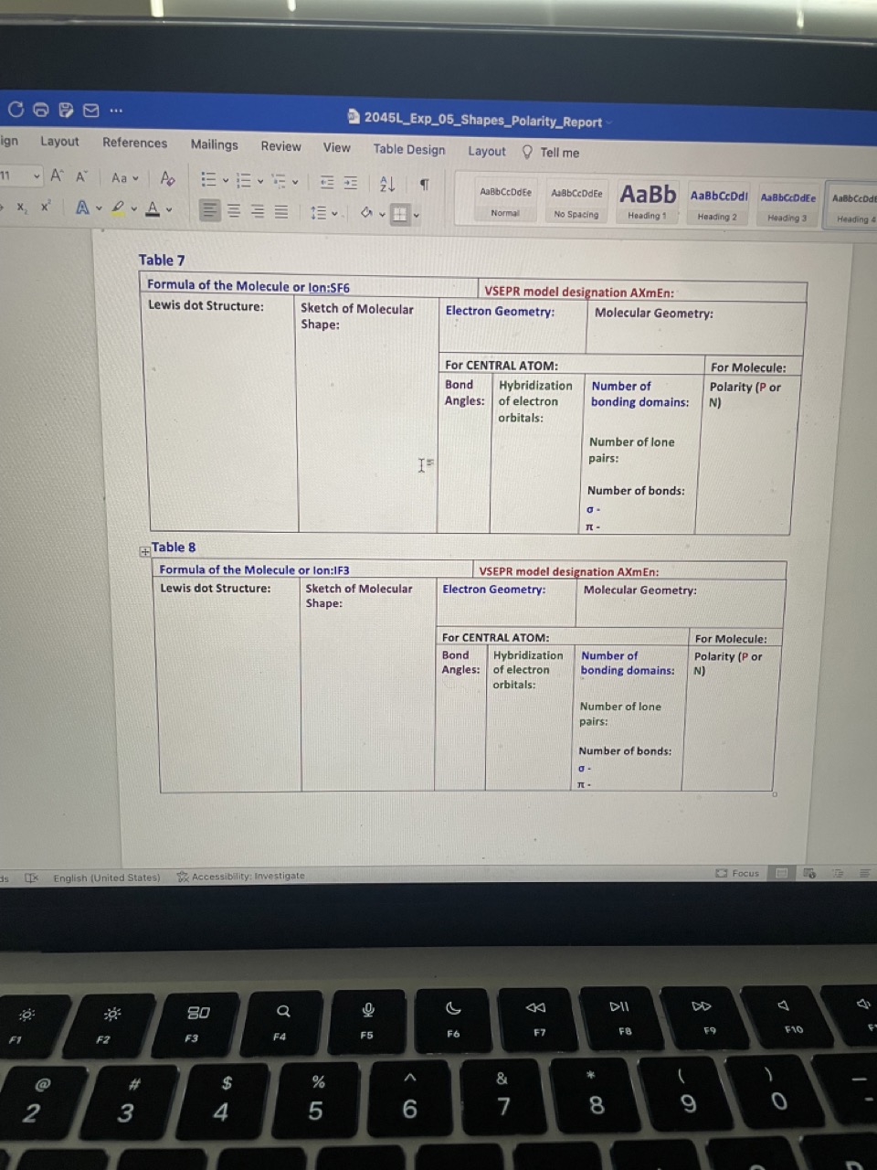Solved 2045L_Exp_05_Shapes_Polarity_Report ign Layout | Chegg.com