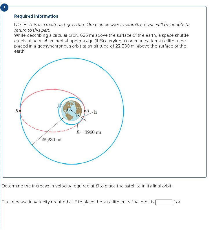 Solved ! Required information NOTE: This is a multi-part | Chegg.com