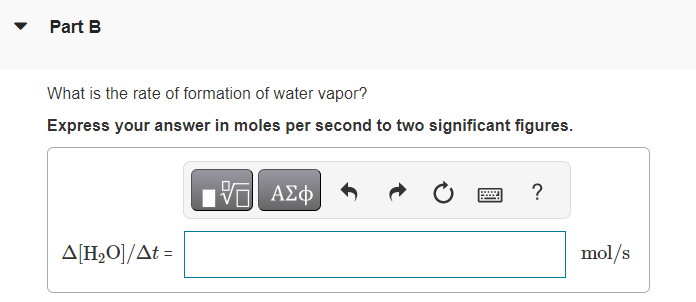 Solved Consider the combustion of hydrogen, 2H2( g)+O2( | Chegg.com