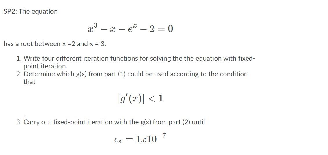 Solved Special Problems (you must write your own python | Chegg.com
