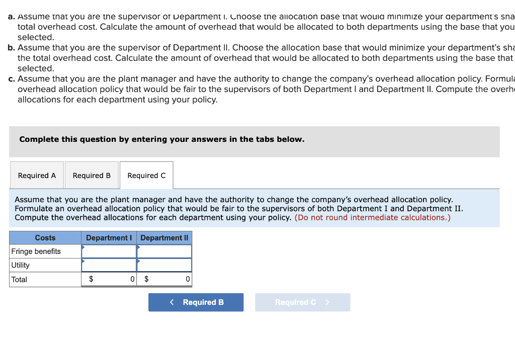 Solved Problem 4-25A (Algo) Fairness and cost pool | Chegg.com