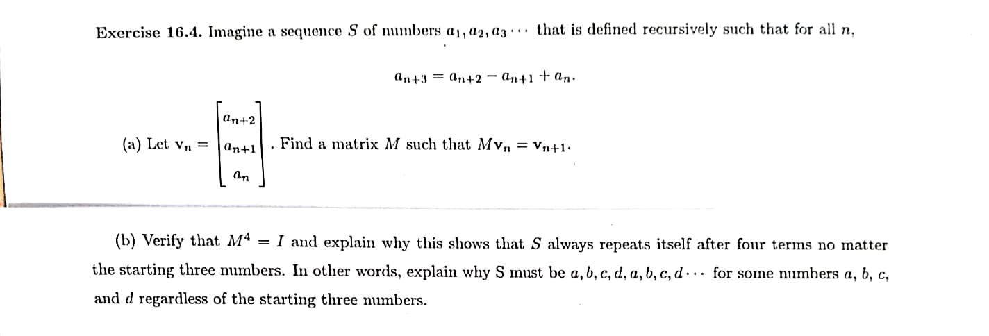 Solved Exercise 16.4. Imagine a sequence S of numbers | Chegg.com