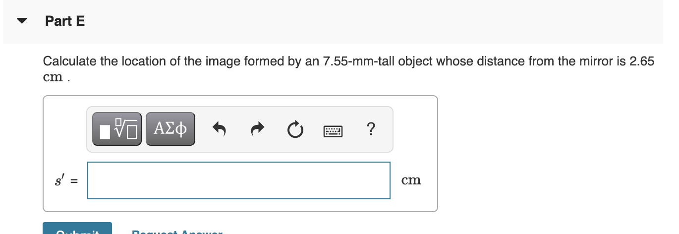 Solved Review Constants A convex spherical mirror has a | Chegg.com
