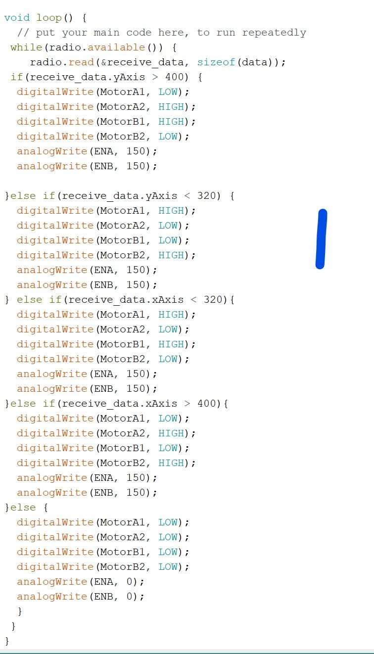 I HAVE THESE CODES FROM MY ARDUINO PROJECT WHICH ARE | Chegg.com