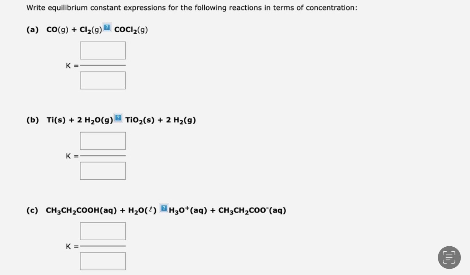 Solved Interconvert Kp and Rc values. Calculate Kp for the | Chegg.com