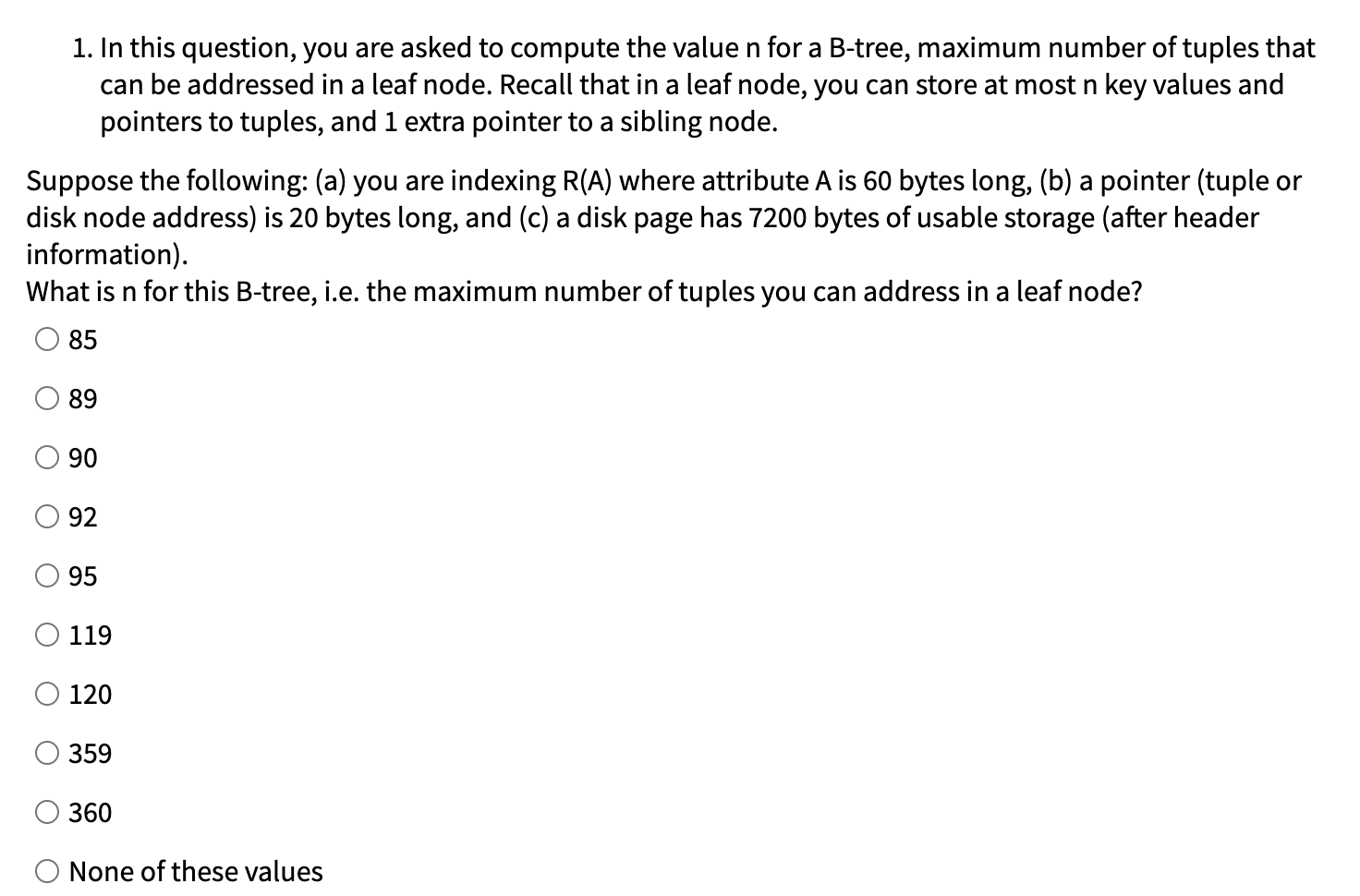 Solved a 1. In this question, you are asked to compute the | Chegg.com