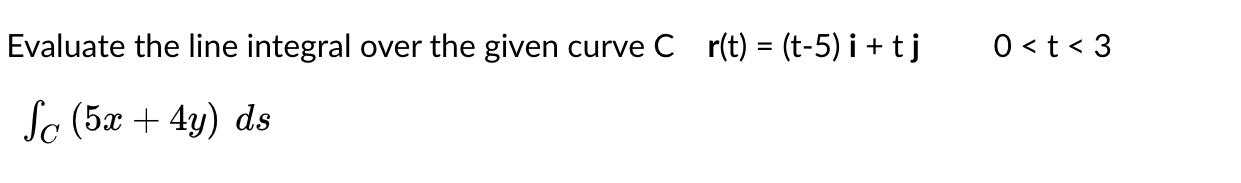 Solved Evaluate the line integral over the given curve C | Chegg.com