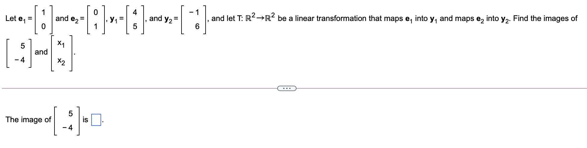 Solved Let e1= 1 0 | Chegg.com