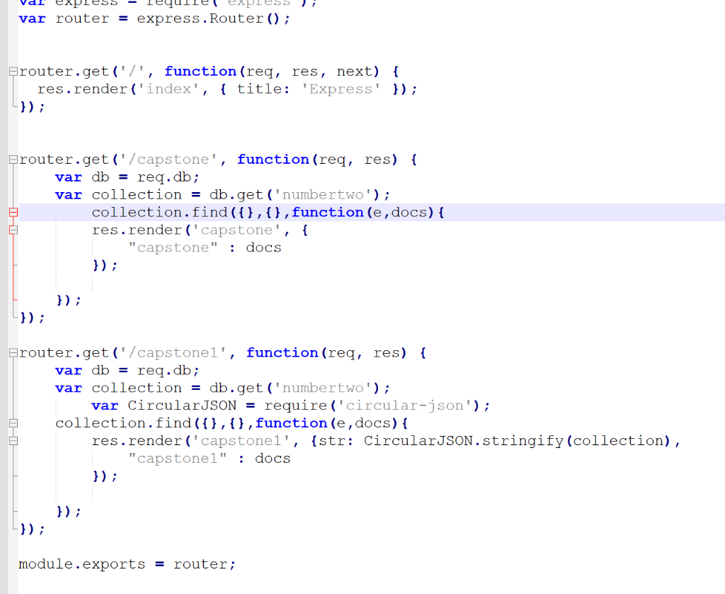Solved Need help accessing data from MongoDB using node to | Chegg.com
