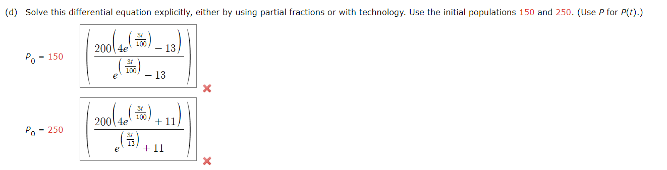 Solved Consider the following modification of the logistic | Chegg.com