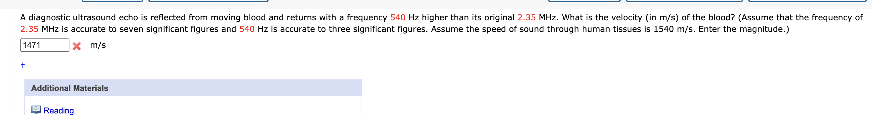 Solved ×m/s | Chegg.com