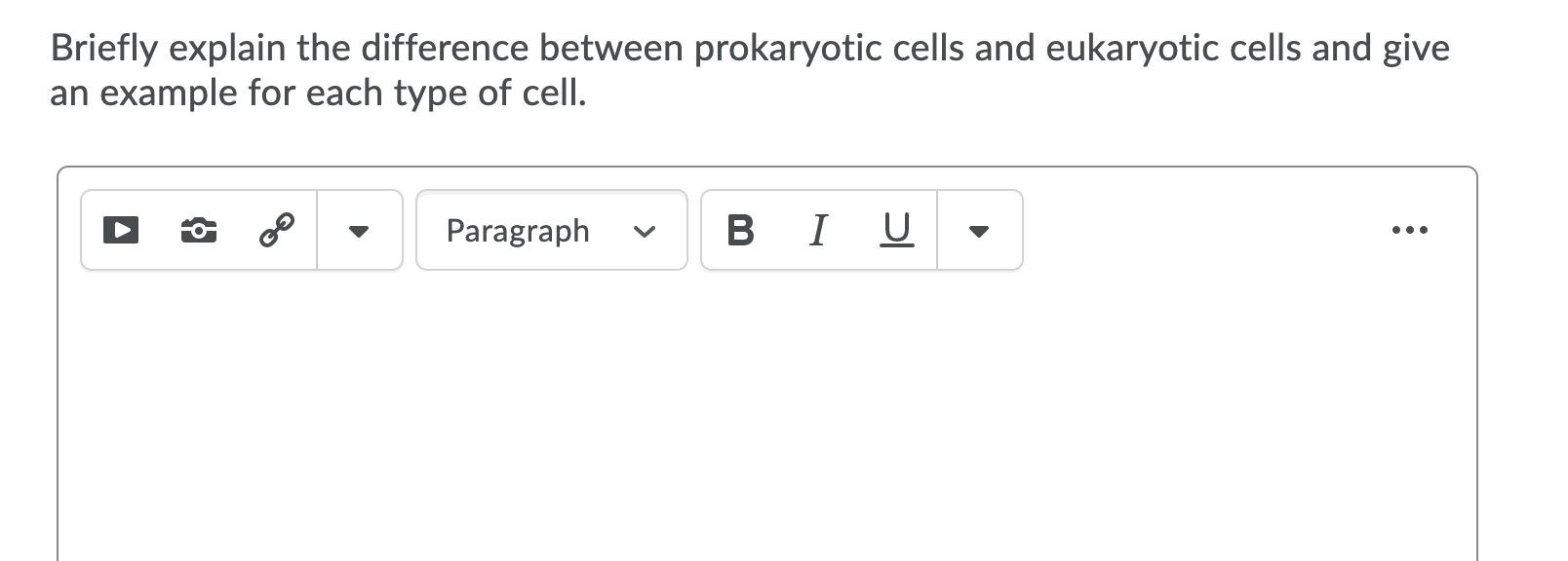 Solved Briefly explain the difference between prokaryotic | Chegg.com