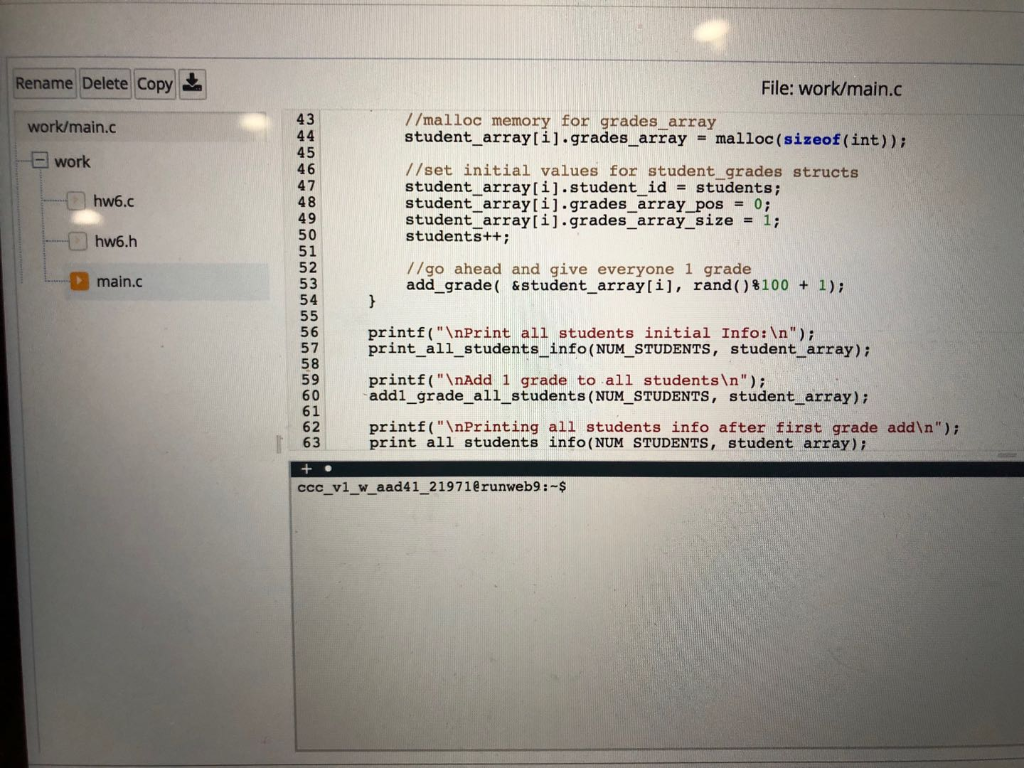 Solved C program, please!! Create a struct called | Chegg.com