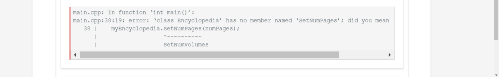 Solved I don't know why im getting this code. Given | Chegg.com