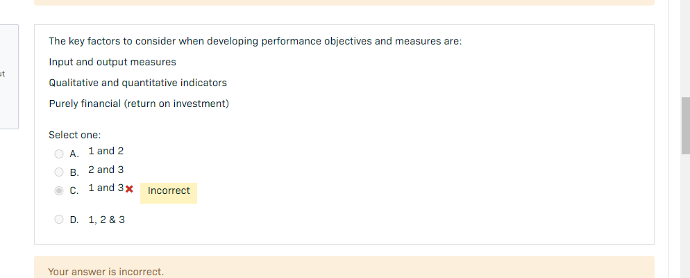 Solved The key factors to consider when developing | Chegg.com