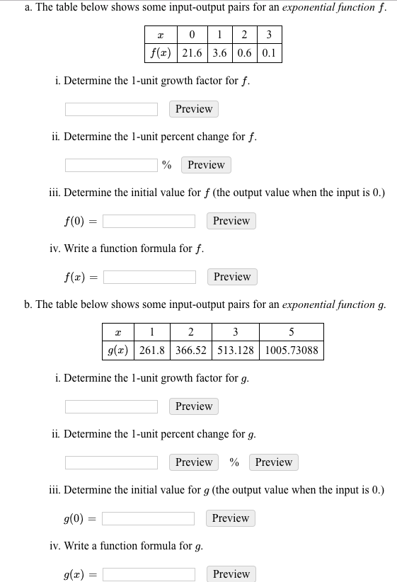 Solved A The Table Below Shows Some Input Output Pairs For