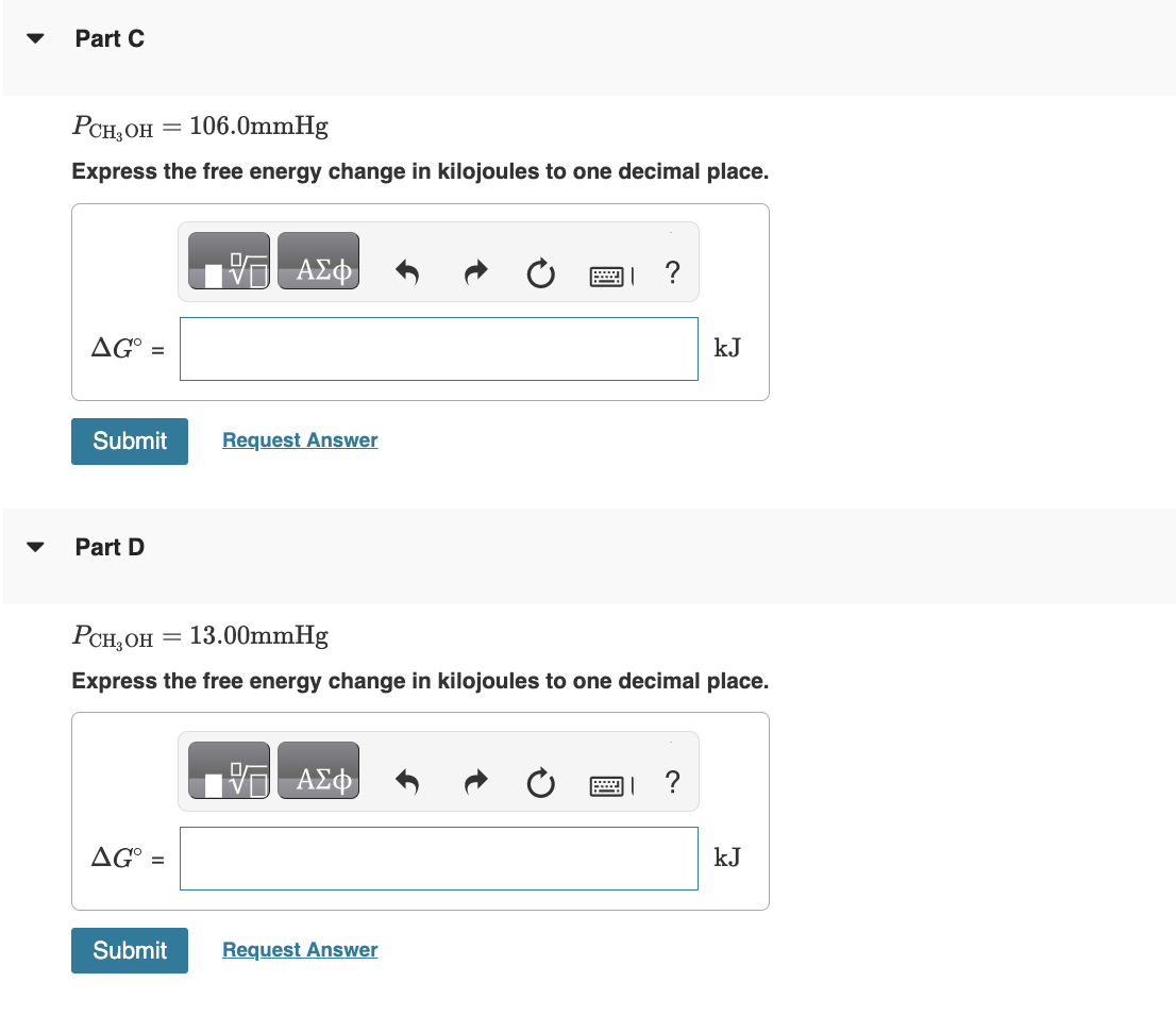 Solved MISSED THIS? Watch IWE: Calculating Change in Free | Chegg.com