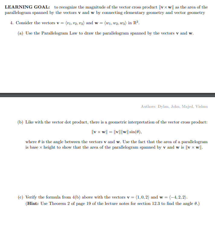 Solved LEARNING GOAL: to recognize the magnitude of the | Chegg.com