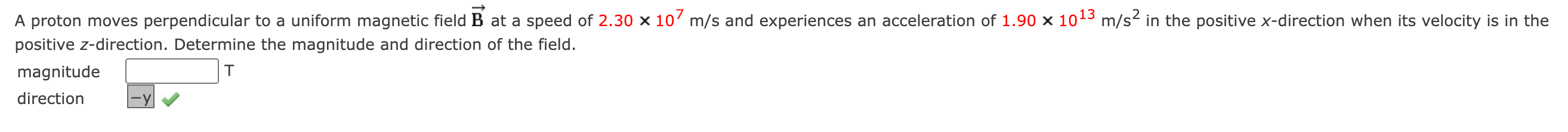 Solved positive z-direction. Determine the magnitude and | Chegg.com
