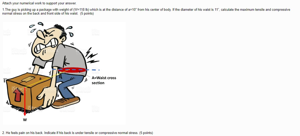 Solved Attach your numerical work to support your answer. | Chegg.com