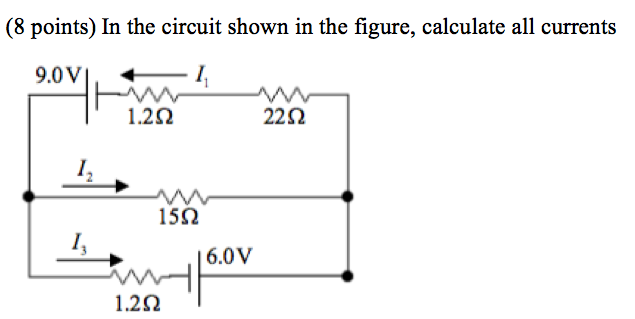 Solved (8 points) In the circuit shown in the figure, | Chegg.com