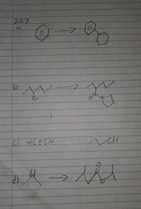 Solved How do you do the efficient synthesis and retro | Chegg.com