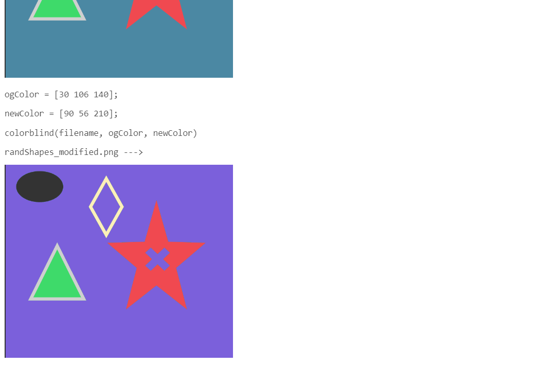 Solved Function: colorblind Input(s): - (char) name of an | Chegg.com