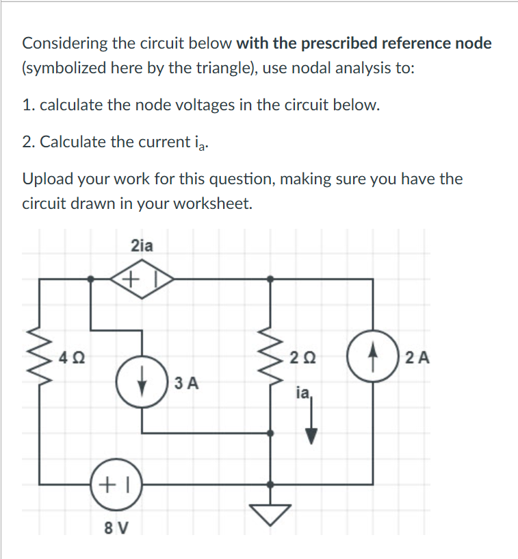 Considering the circuit below with the prescribed | Chegg.com