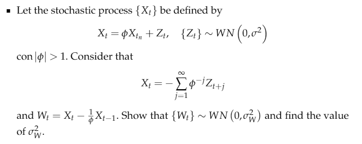 · Let the stochastic process {Xt} be defined by Xı = | Chegg.com