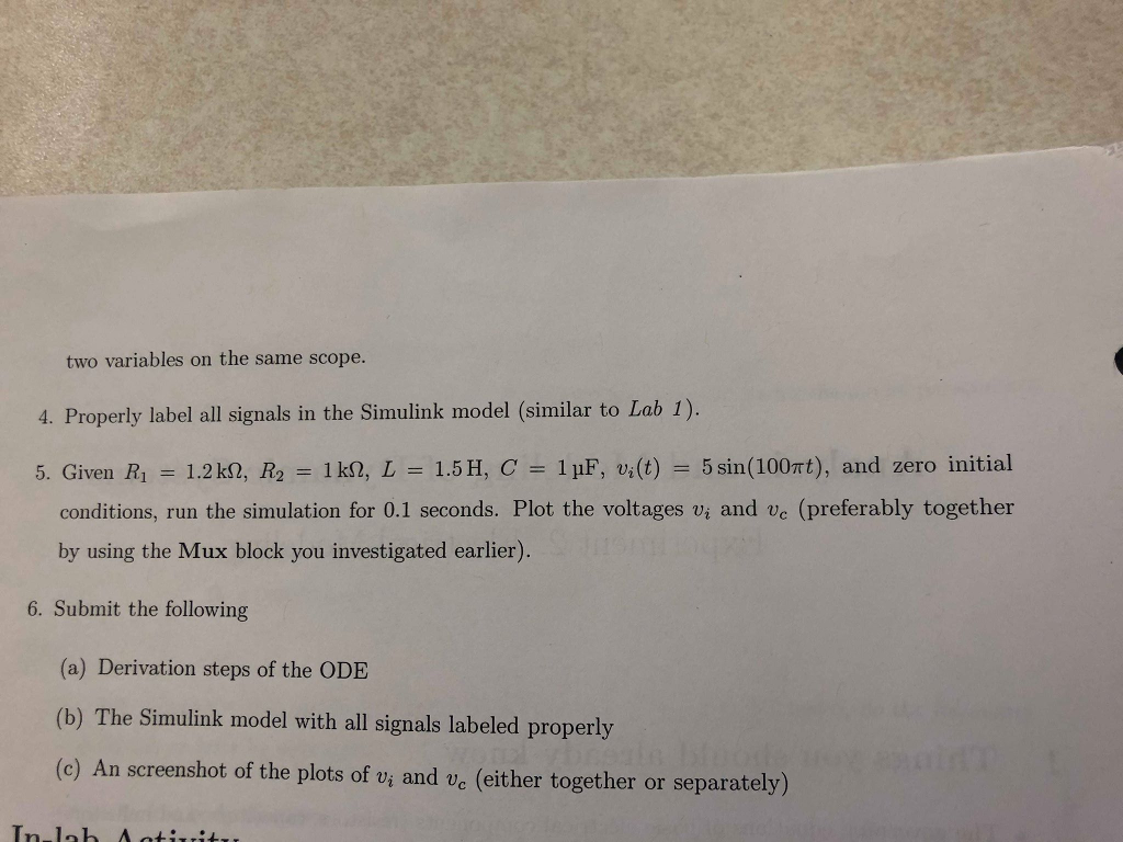 Solved 2 Pre-lab Activity Consider the single-loop | Chegg.com