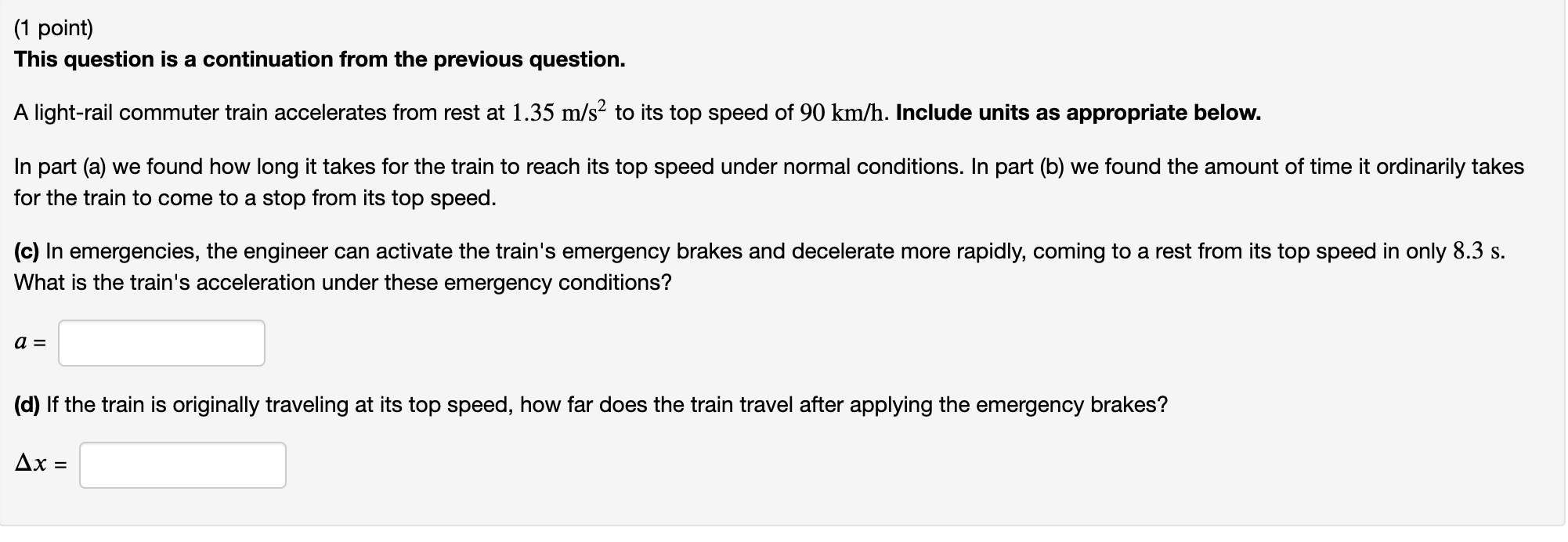 Solved ANSWERS IN THE PREVIOUS PARTS (WHICH ARE EXPLAINED | Chegg.com