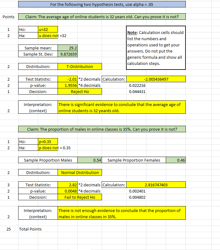 Solved Can you please check my work to verify if answers are | Chegg.com