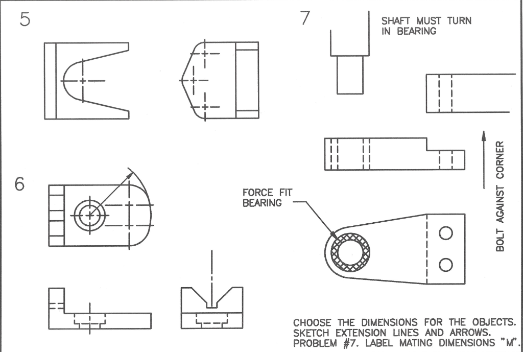 SHAFT MUST TURN IN BEARING - +- FORCE FIT BEARING | Chegg.com