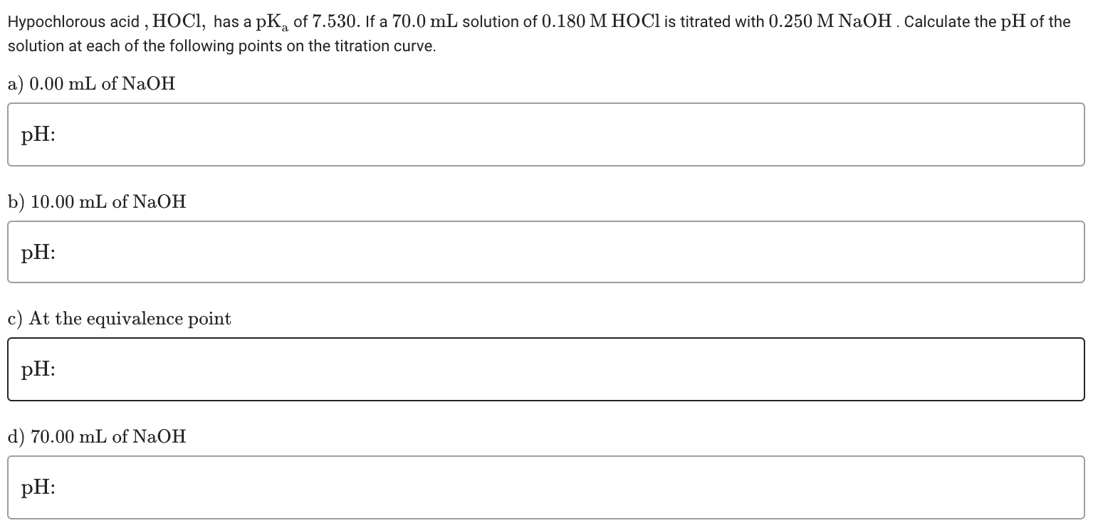 Solved a) Calculate the pH of a buffer system that contains | Chegg.com