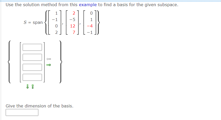 Solved \[ \left.\begin{array}{c} | Chegg.com