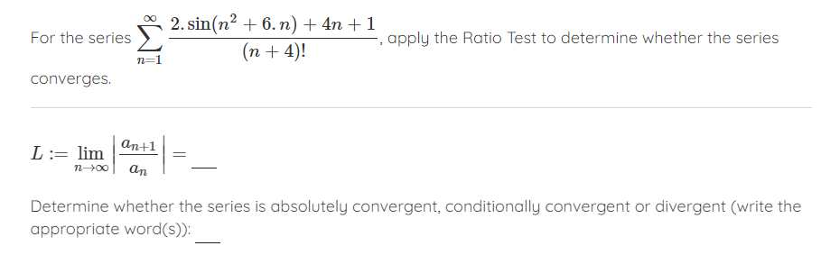Solved Consider the following series: ∑n=1∞n1(7+xx)n. For | Chegg.com