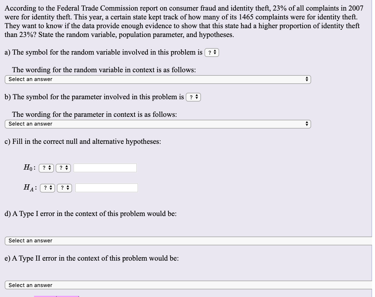 Solved According to the Federal Trade Commission report on | Chegg.com