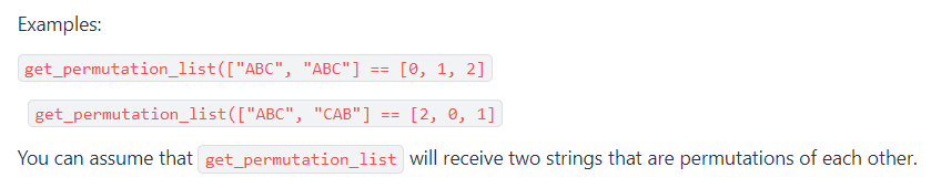 Solved Determine Permutation A permutation list p applied to | Chegg.com