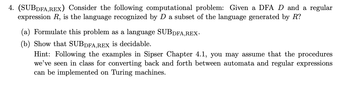 Solved expression R, is the language recognized by D a | Chegg.com