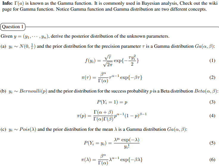 Info: Γ(a) is known as the Gamma function. It is | Chegg.com
