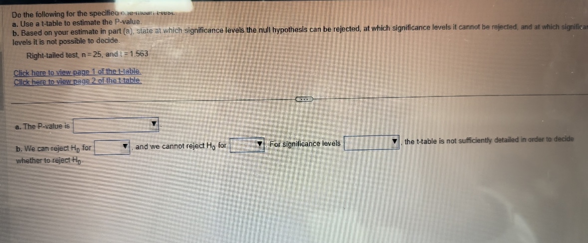 Solved Do the following for the specifiea ove-medi itese a. | Chegg.com
