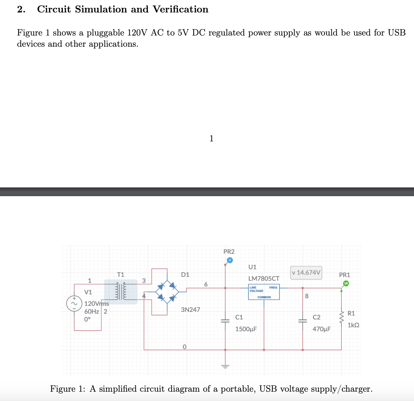 Circuit Simulation and VerificationFigure 1 ﻿shows a | Chegg.com