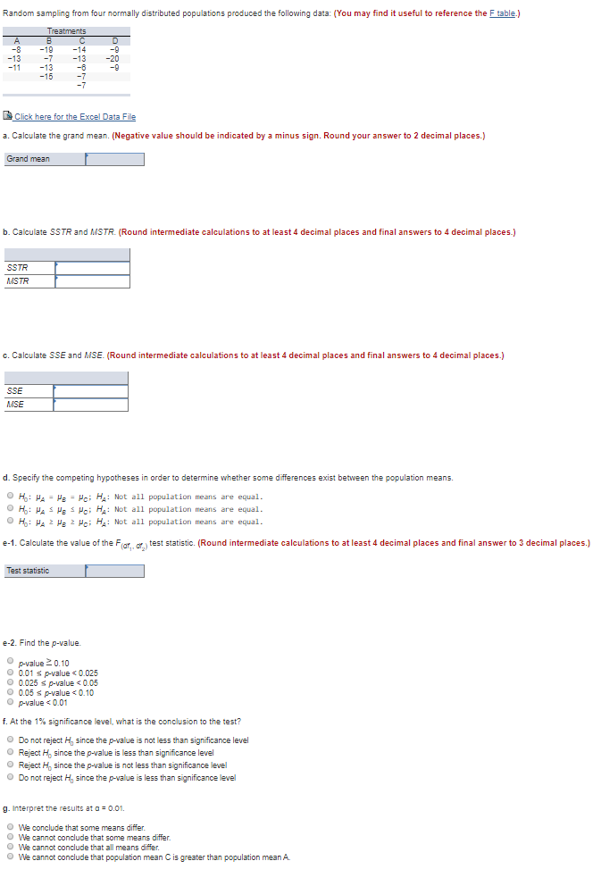 Solved Random sampling from four normally distributed | Chegg.com