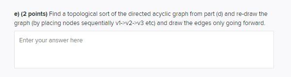 Solved Q4 Directed Graphs 20 Points Consider the following | Chegg.com