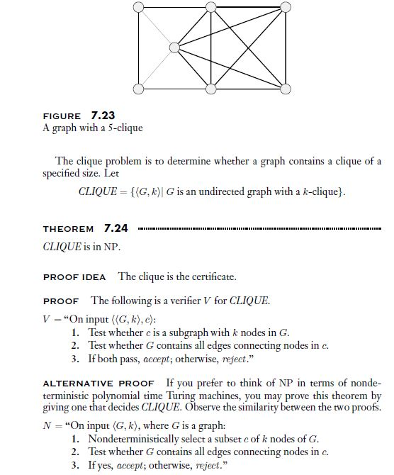 A clique in an undirected graph is a subgraph, | Chegg.com