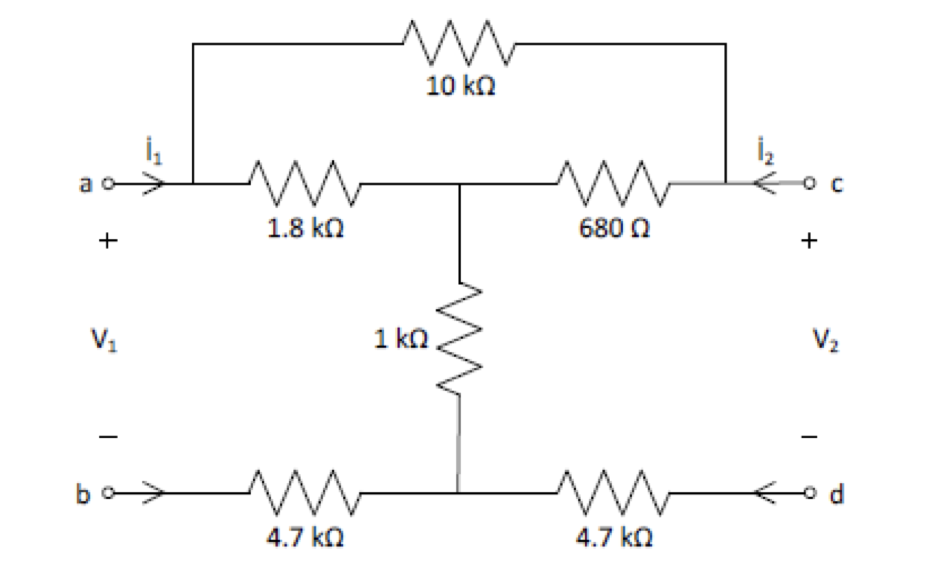 Solved Calculate Transmission (a and b) Parameters for the 2 | Chegg.com