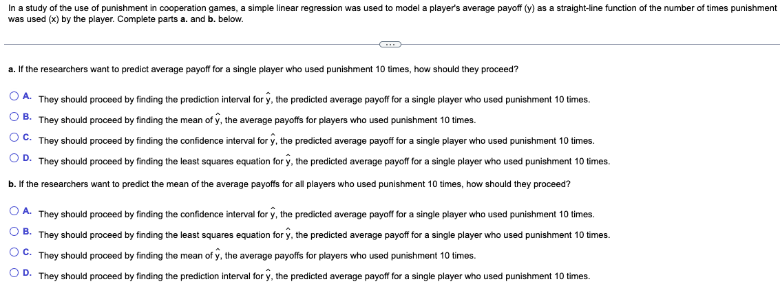 Solved In a study of the use of punishment in cooperation | Chegg.com