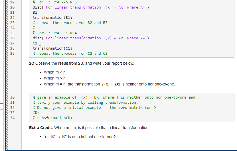 Solved Consider a linear transformation T:Rn Rm so that | Chegg.com
