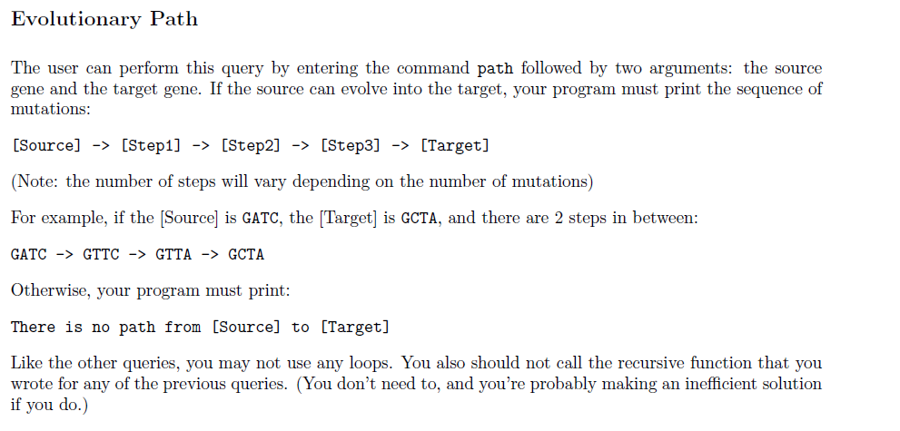 Solved - Your lineage.cpp program must implement each query | Chegg.com
