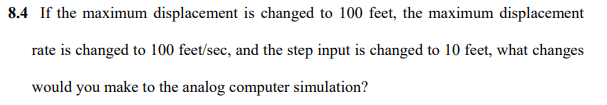 Solved Design an analog computer simulation circuit having | Chegg.com